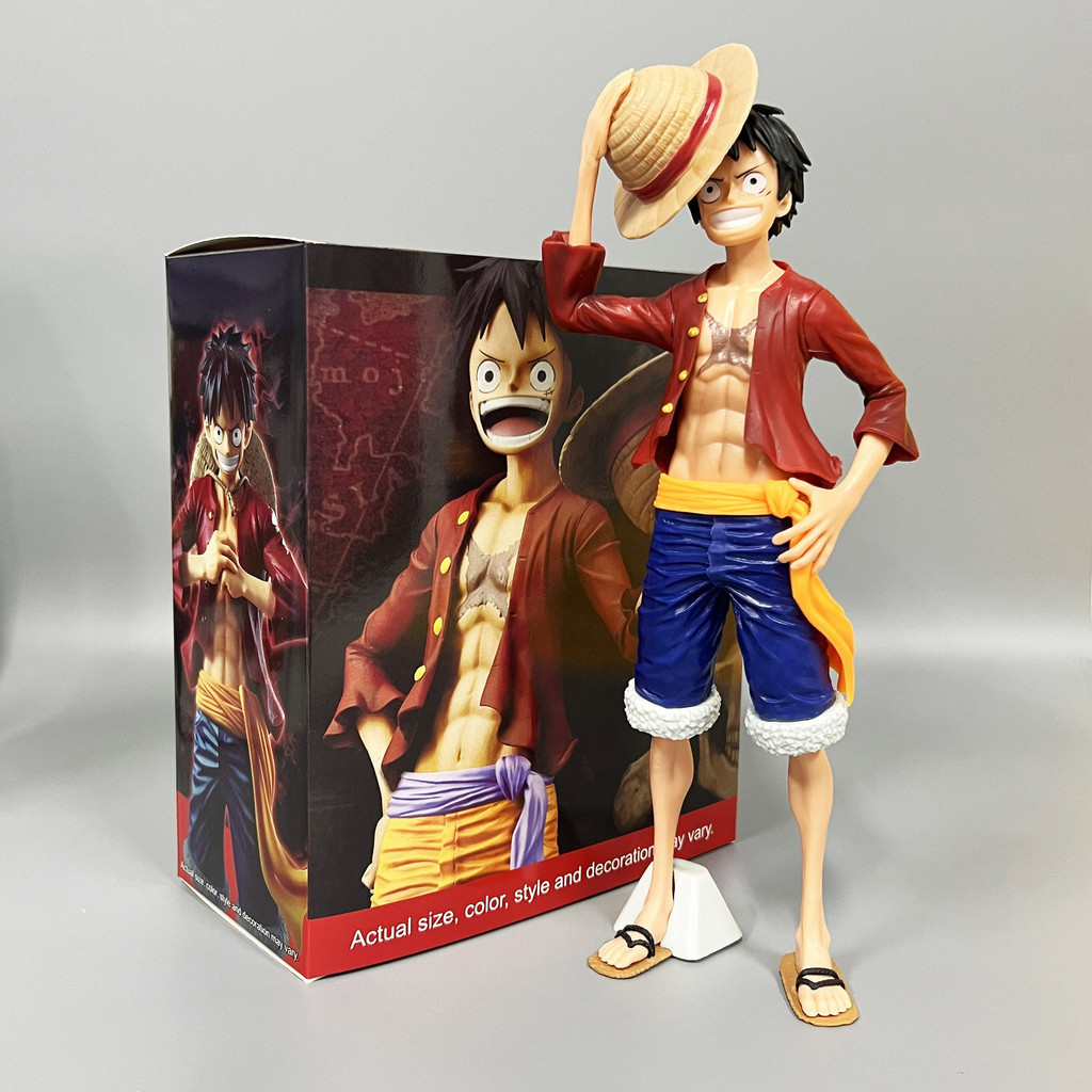 One Piece Limited Edition a Large Model Hand Office Luffy New Emperor ...