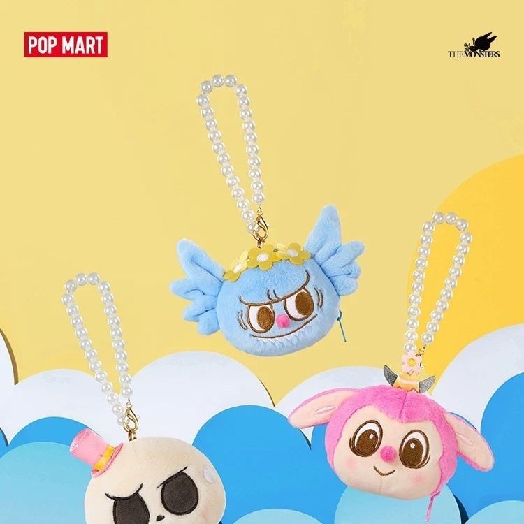 POPMART LABUBU THE MONSTERS PARTK Plush Flip Fun Pendant art toy ...