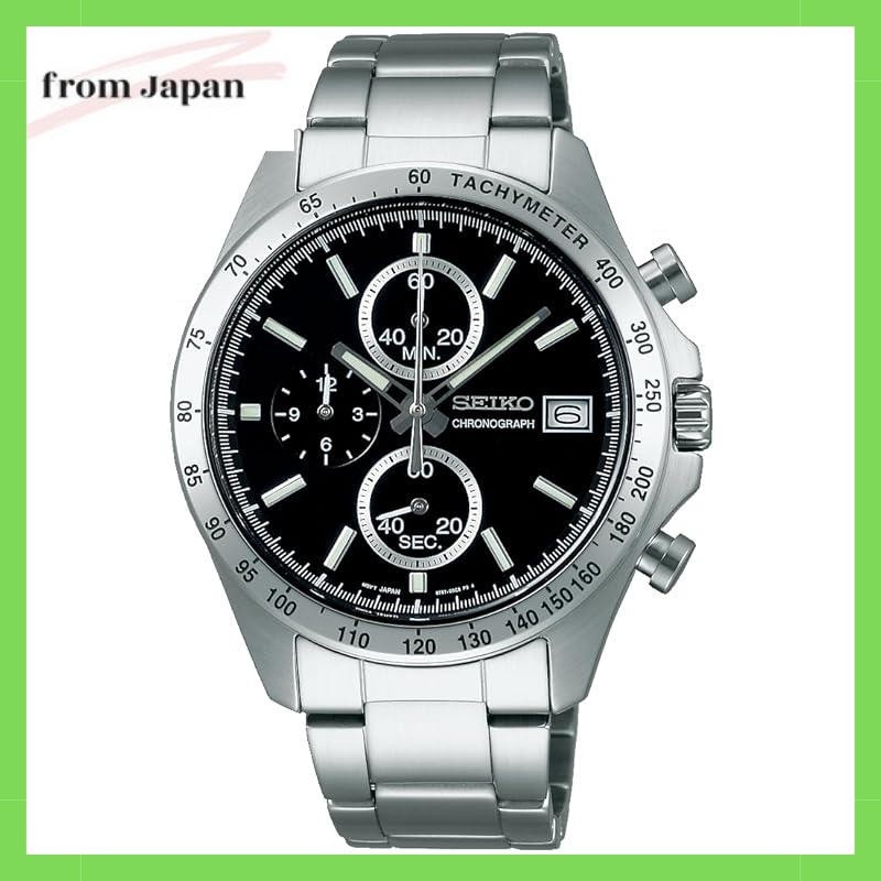 SEIKO SBTR005 seiko Selection Quartz Chronograph Men's Silver | Shopee Malaysia