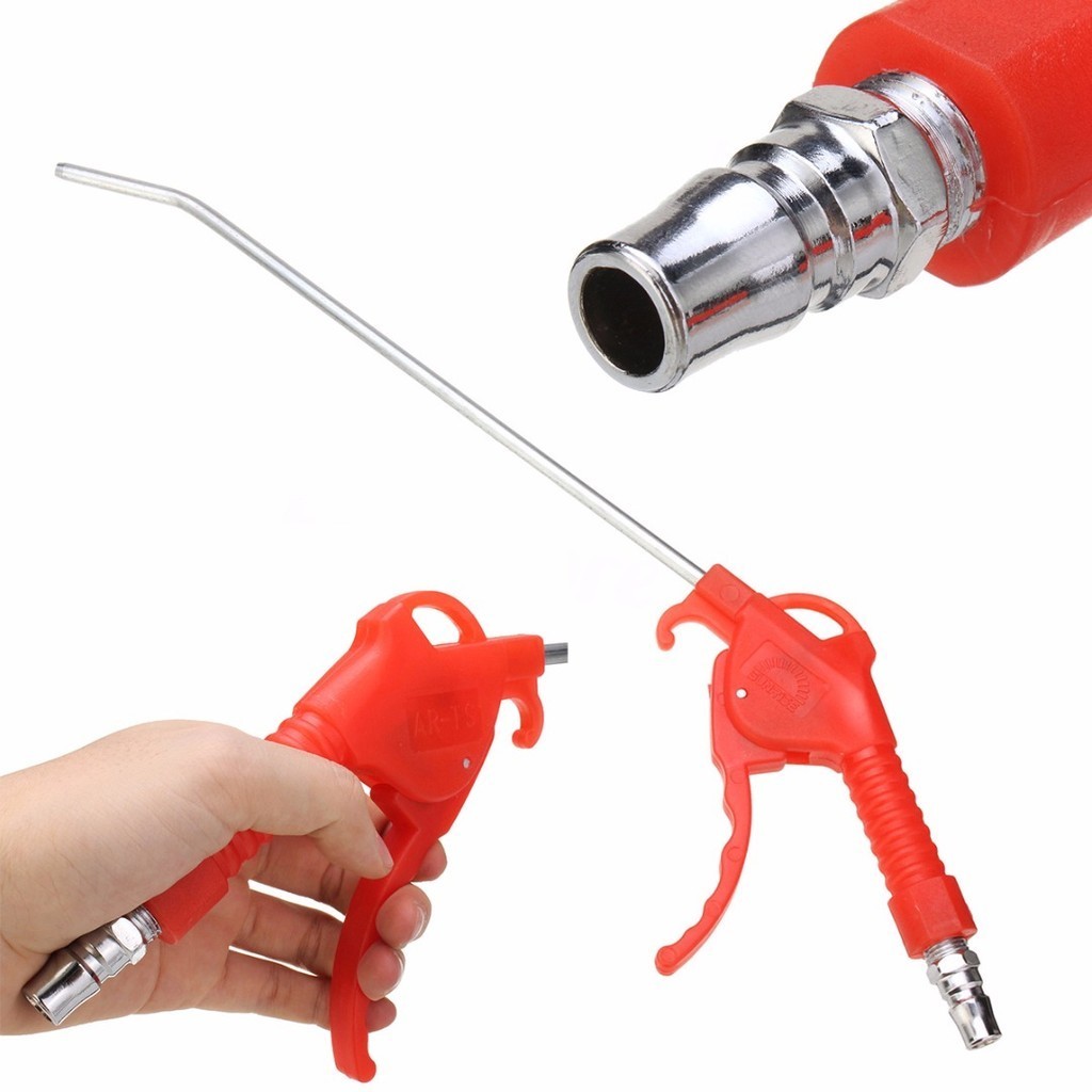 Plastic Handle Angled Bent Nozzle Air Duster Blow Cleaner Handy Tool ...