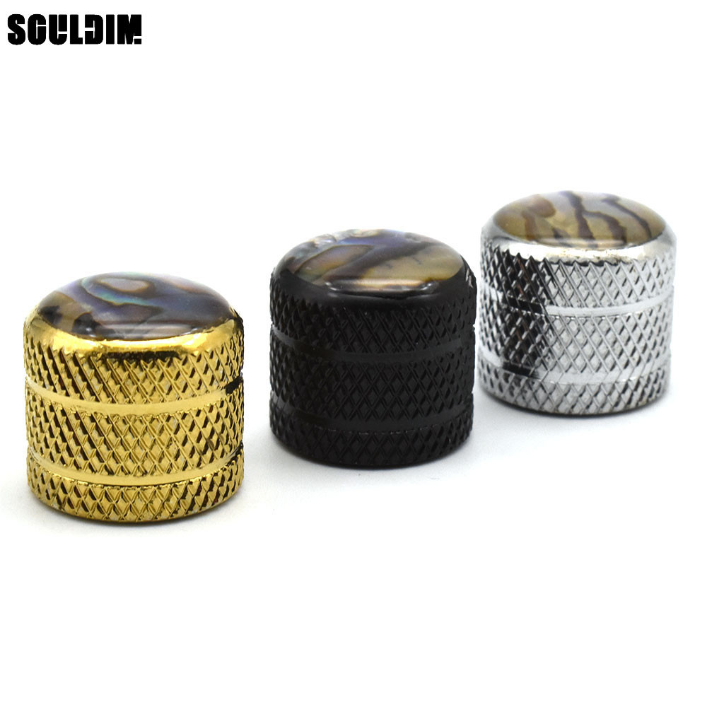 1 Pcs Electric Guitar Bass Tone And Volume Metal Electronic Control ...