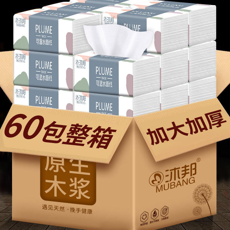 Tissue Wholesale 60 Packs Household Tissue Paper Affordable Pack Whole ...