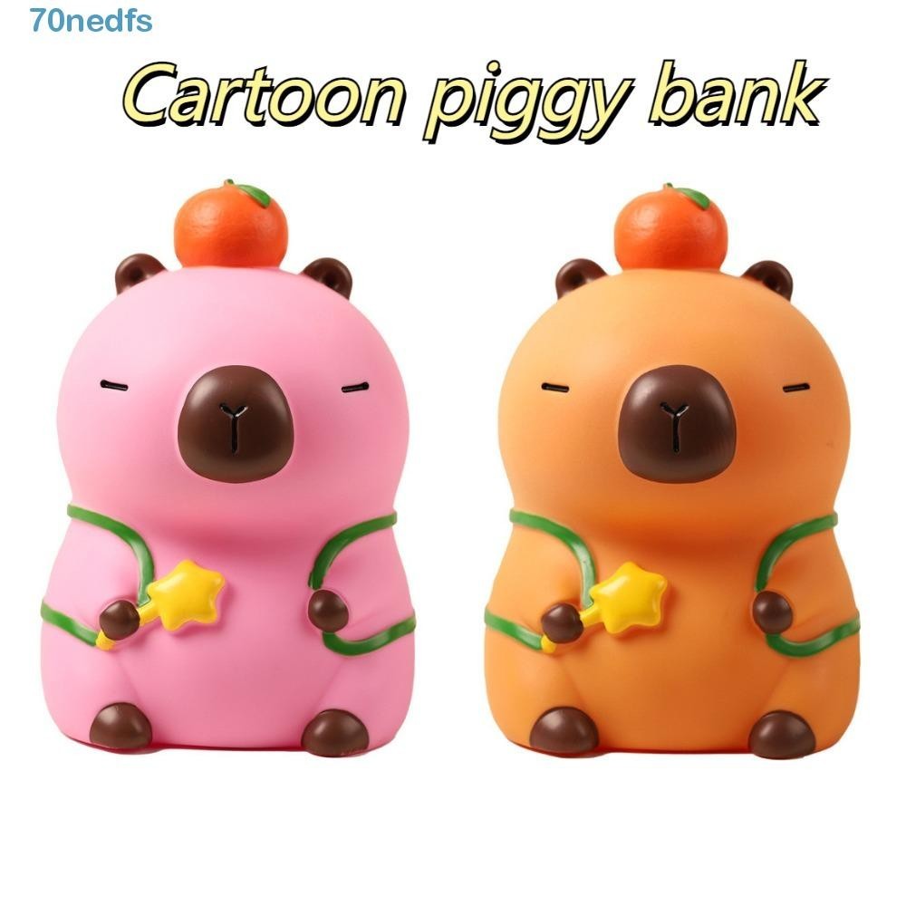 NEDFS Capybara Piggy Bank, Decorative Model Capybara Money Boxes ...