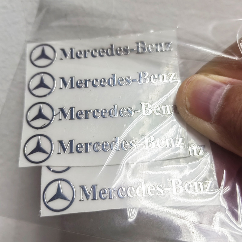 Benz Logo Creative Metal Decoration Waterproof Sticker for Mercedes ...