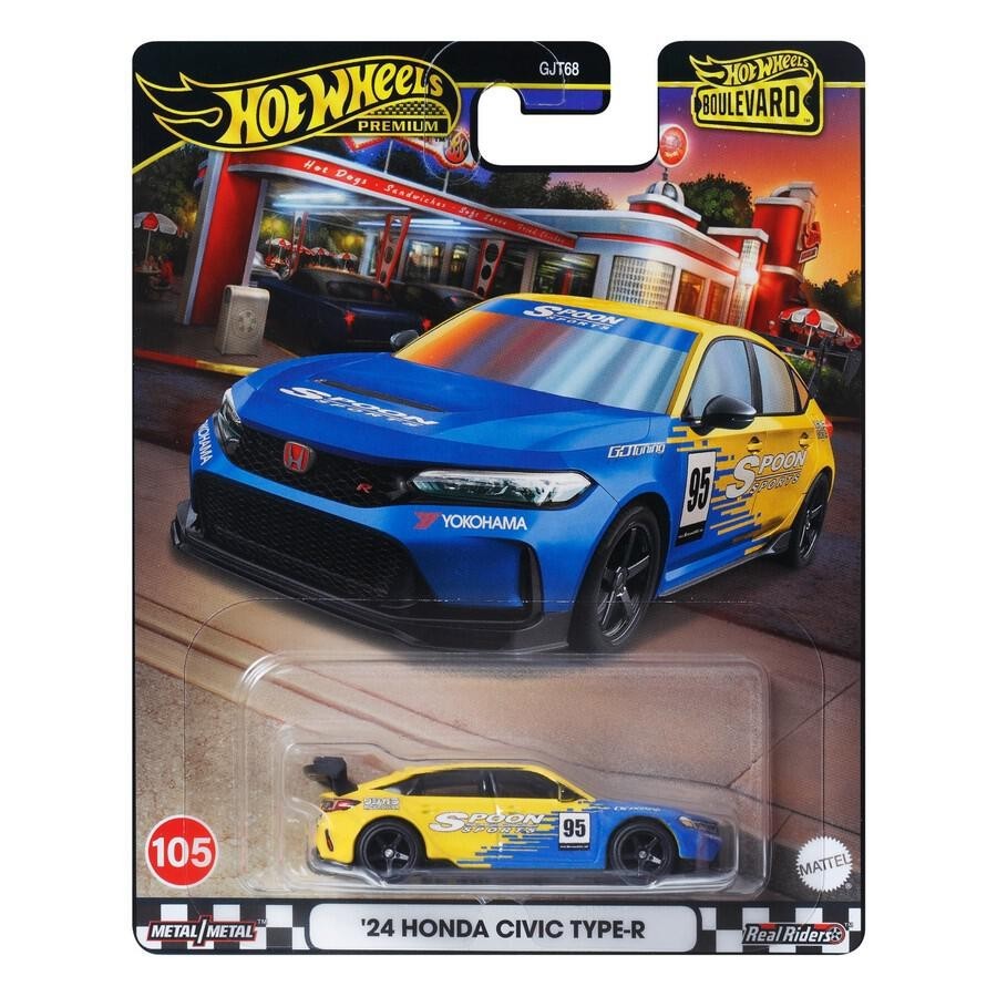 Hot Wheels Boulevard 24 Honda Civic Type-R Spoon | Shopee Malaysia
