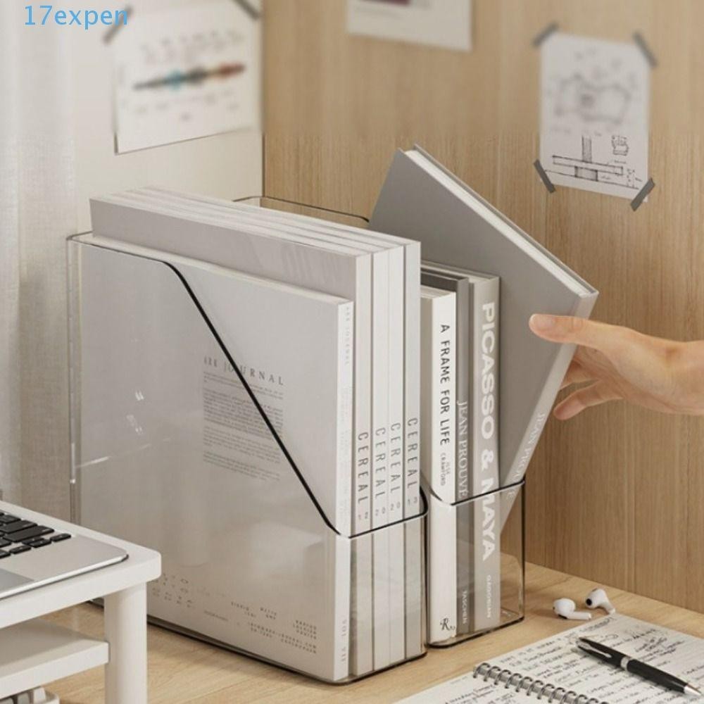 EXPEN Desk File Folder, Transparent Acrylic File Storage Box, INS A4 ...