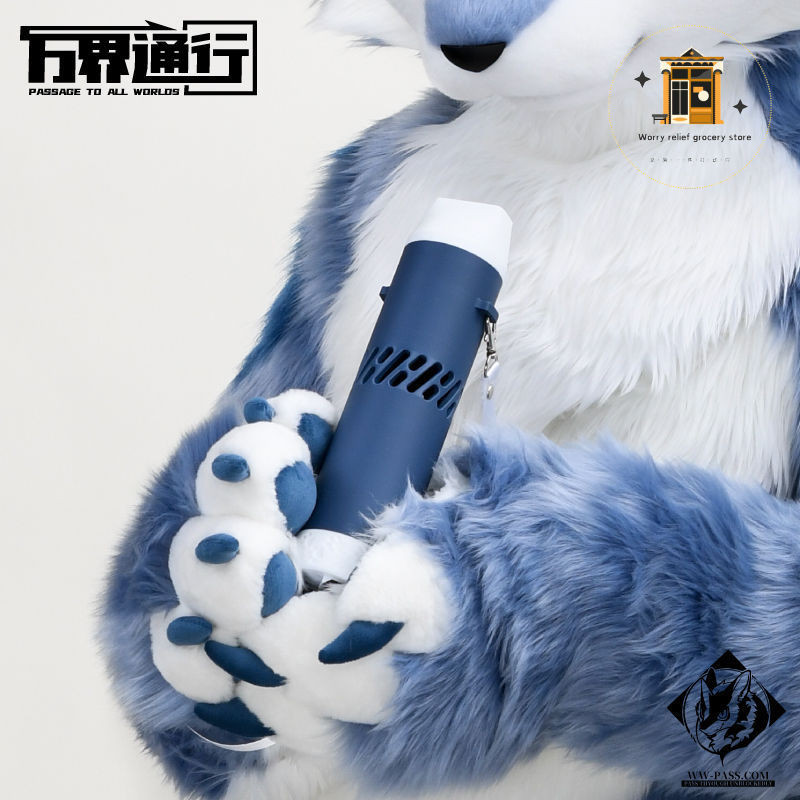 Ainuit Fan Beast Installation Fan Adjustable Speed Strong Wind fursuit ...