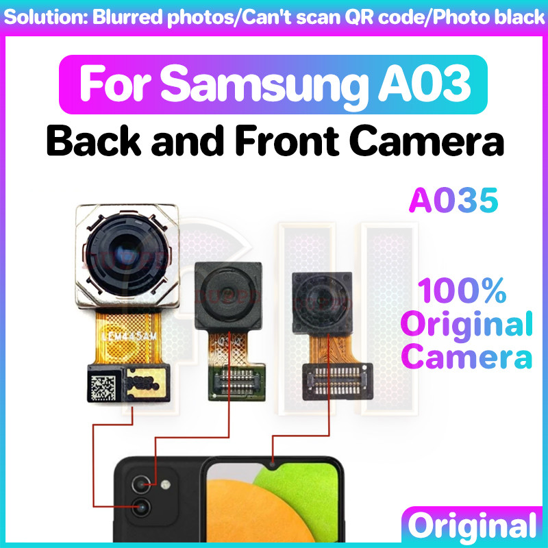 Front Back Camera For Samsung Galaxy A03 A035 a035f Ultra Wide Back ...