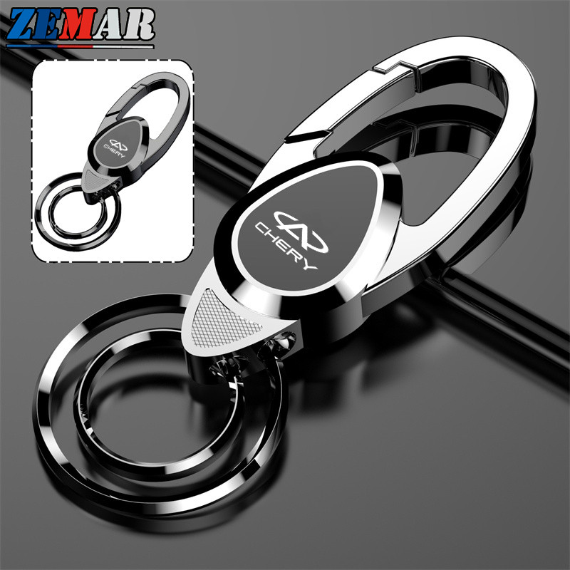 Chery Metal Car Keychain Motorcycle Key Holder High-end Hanging Key ...