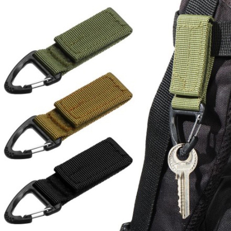 (JJ) Portable Nylon Webbing Military Supplies / Hang Buckle Strap ...