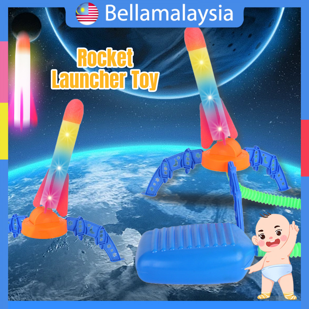 Bella Rocket Launcher Toy Pump Air Outdoor Toys Rocket Foot Pump ...