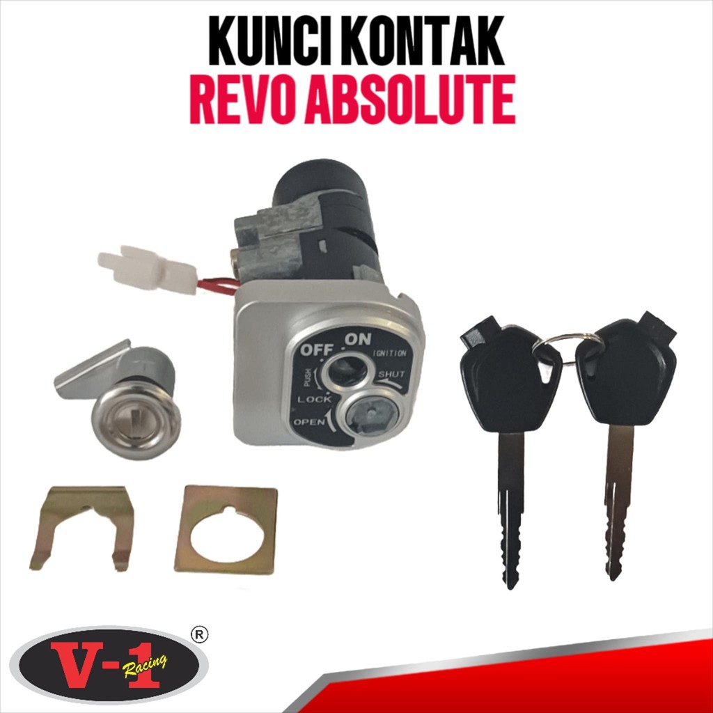 V-1 RACING REVO ABSOLUTE CONTACT KEY + SEAT (35010-KWW-A00) | Shopee ...