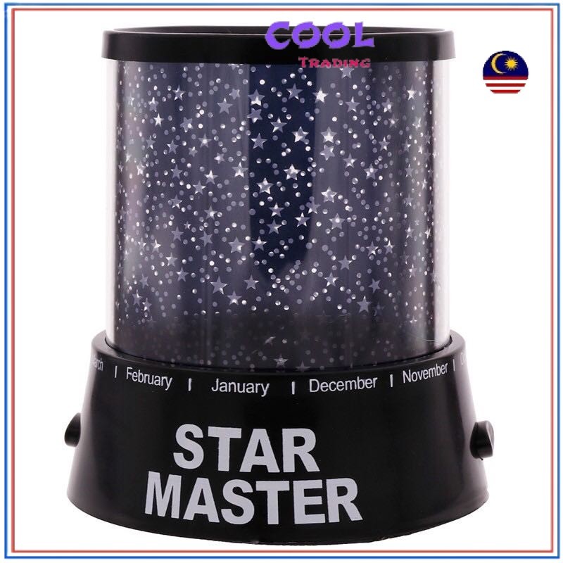 LED Starry Night Projector Bedroom Amazing Lamp Stars Light Cosmos ...