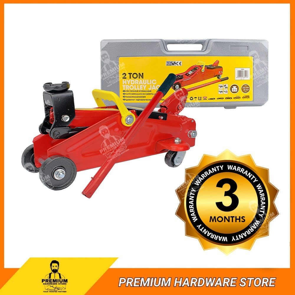 PREMIUM 2 Ton Hydraulic Trolley Floor Jack Auto Repair Tools Car Tyre ...