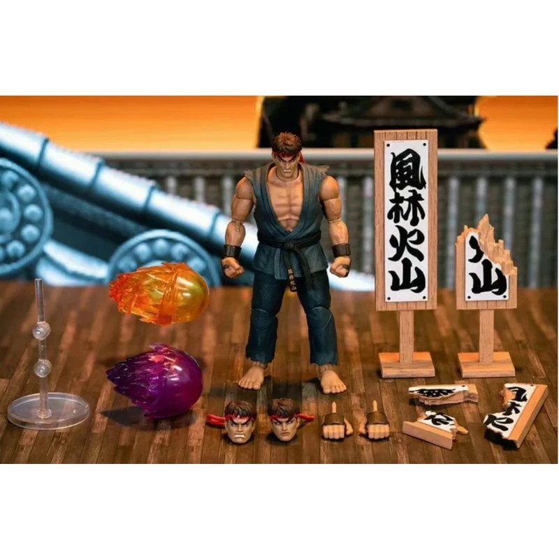 in stock Original JADA Street Fighter Figure Hoshi Ryu Violent Ken 6 ...
