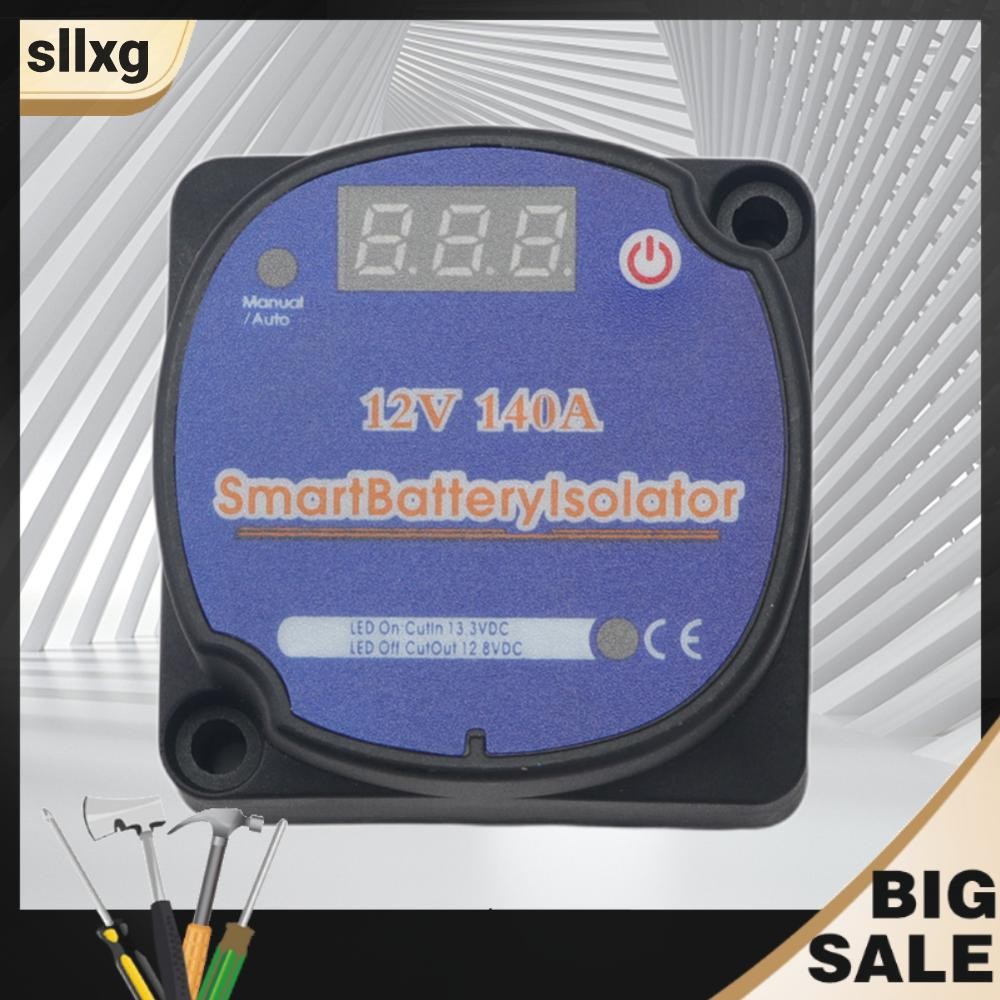 Digital Display Split Charge Relay Sensitive Smart Battery Separator ...