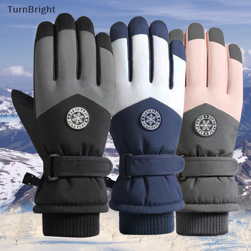 [TurnBright] Ski Gloves Winter Gloves For Women Men Snowboard Mittens ...