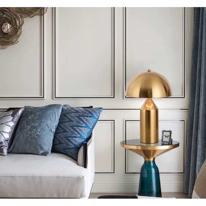 Modern Gold Table Lamp Wedding Gift Lampu Meja Bedside Table Lamp IKEA ...