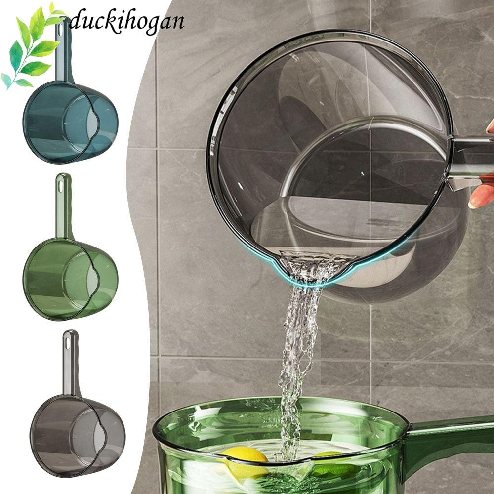 DUCKIHOGAN Water Scoop, Long Handle Transprent Water Ladle Water Dipper ...