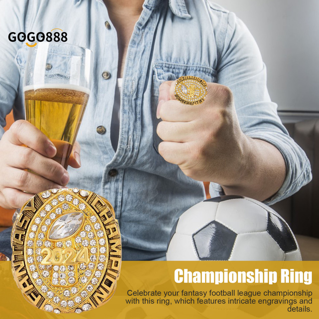 Gox Championship Ring with Chain Unique Championship Ring Design 2024 ...