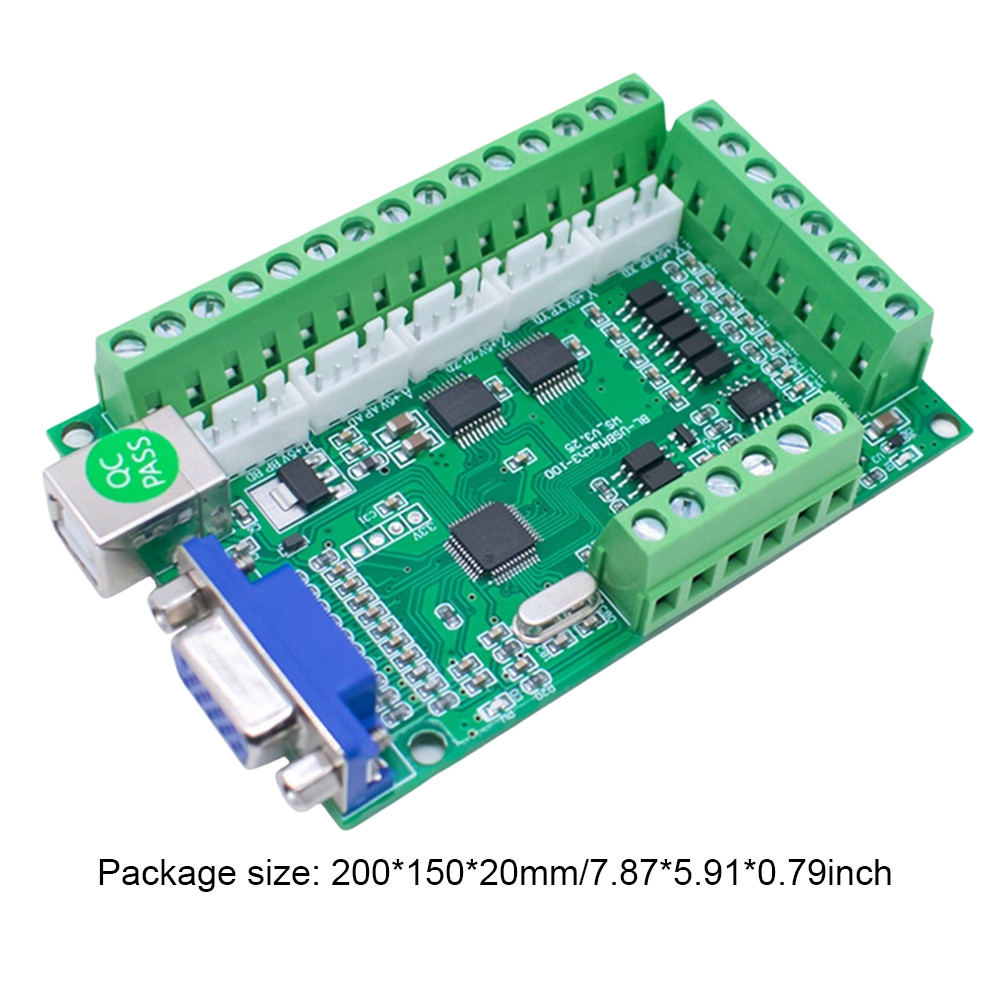 5 Axis Interface Driver Motion Controller Card for Mach3 V3.25 Z Probe ...