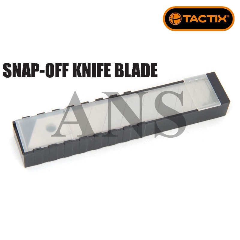 TACTIX 260515 KNIFE BLADE SNAP-OFF 10PC 25MM | Shopee Malaysia