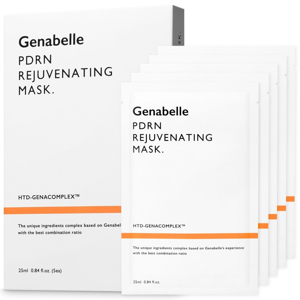 Genabelle PDRN Rejuvenating Mask Pack 25ml x 5 Highly Concentrated ...