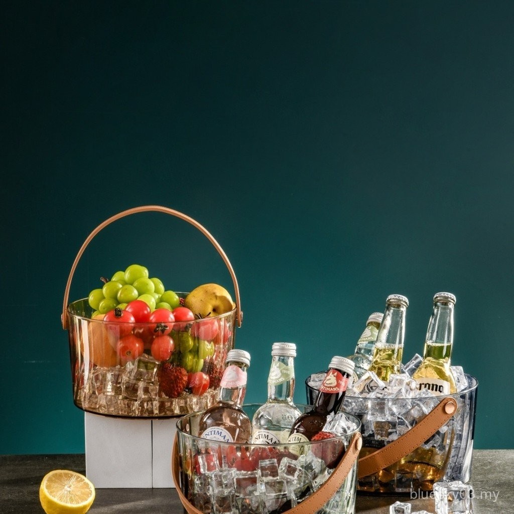 Baldi ais mudah alih selebriti internet gaya Eropah, baldi minuman ...