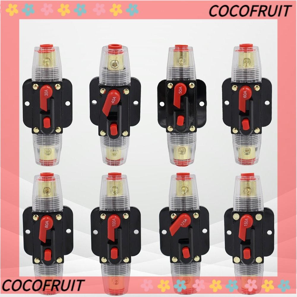 COCOFRUIT DC Resettable Circuit Breaker, 150A 125A 100A 80A 60A 50A 40A ...