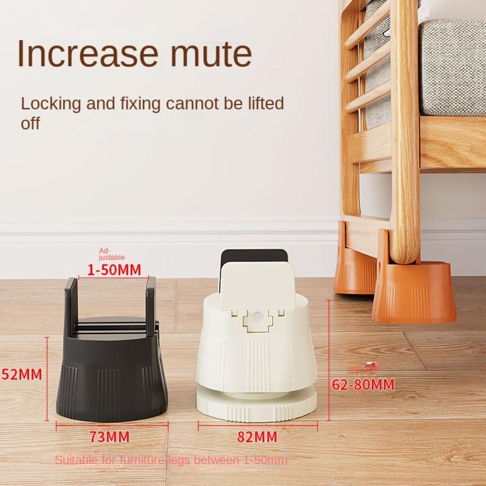 WITTE Bed Furniture Risers, increase table height adjustable Furniture ...