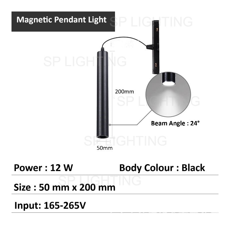 Osram Magnetic Track Light Lampu Trek Magnetik Track Rail Ceiling Light ...