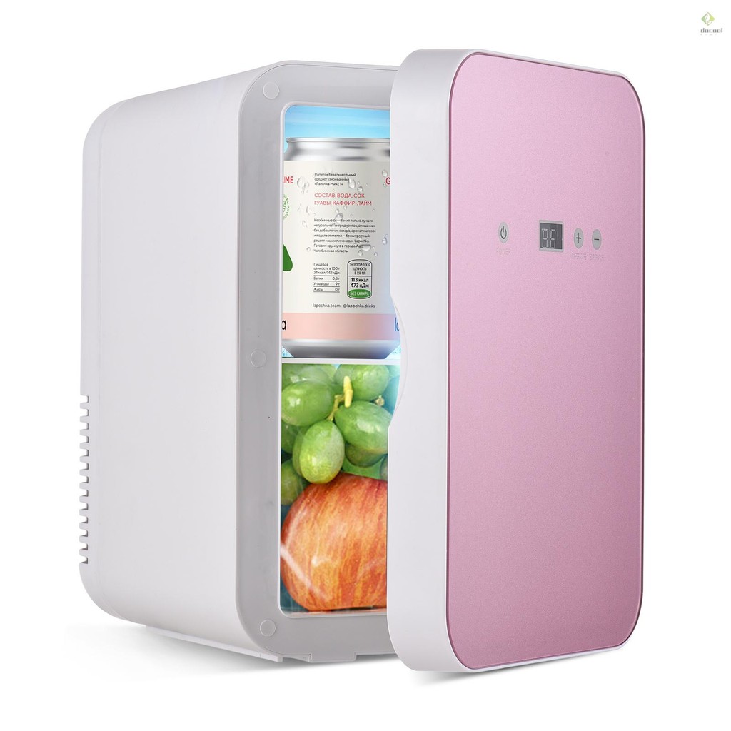 Aoresac Mini Fridge 8 Liter Capacity Touchscreen Small Refrigerator ...