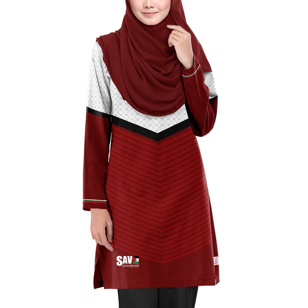(JJ) Jersey Save Palestine Muslimah by Aman Palestine-(JJ) | Shopee ...