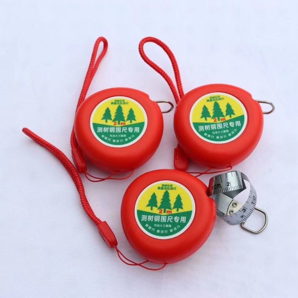 Stainless Steel Garden Ruler Steel Circumference Mini Measuring Tree ...