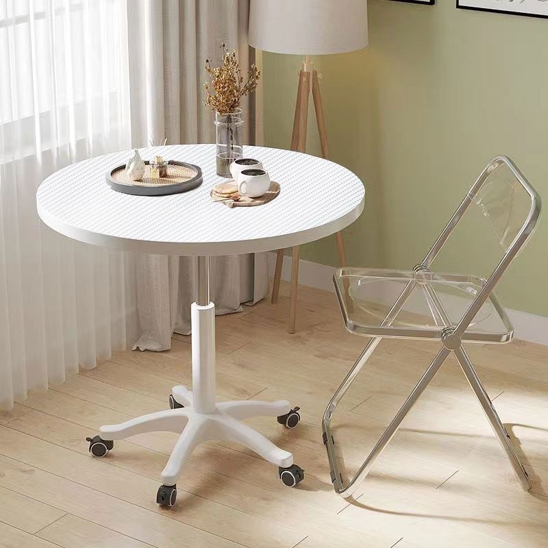 Balcony Occasional Table and Chair Adjustable round Table Simple with ...