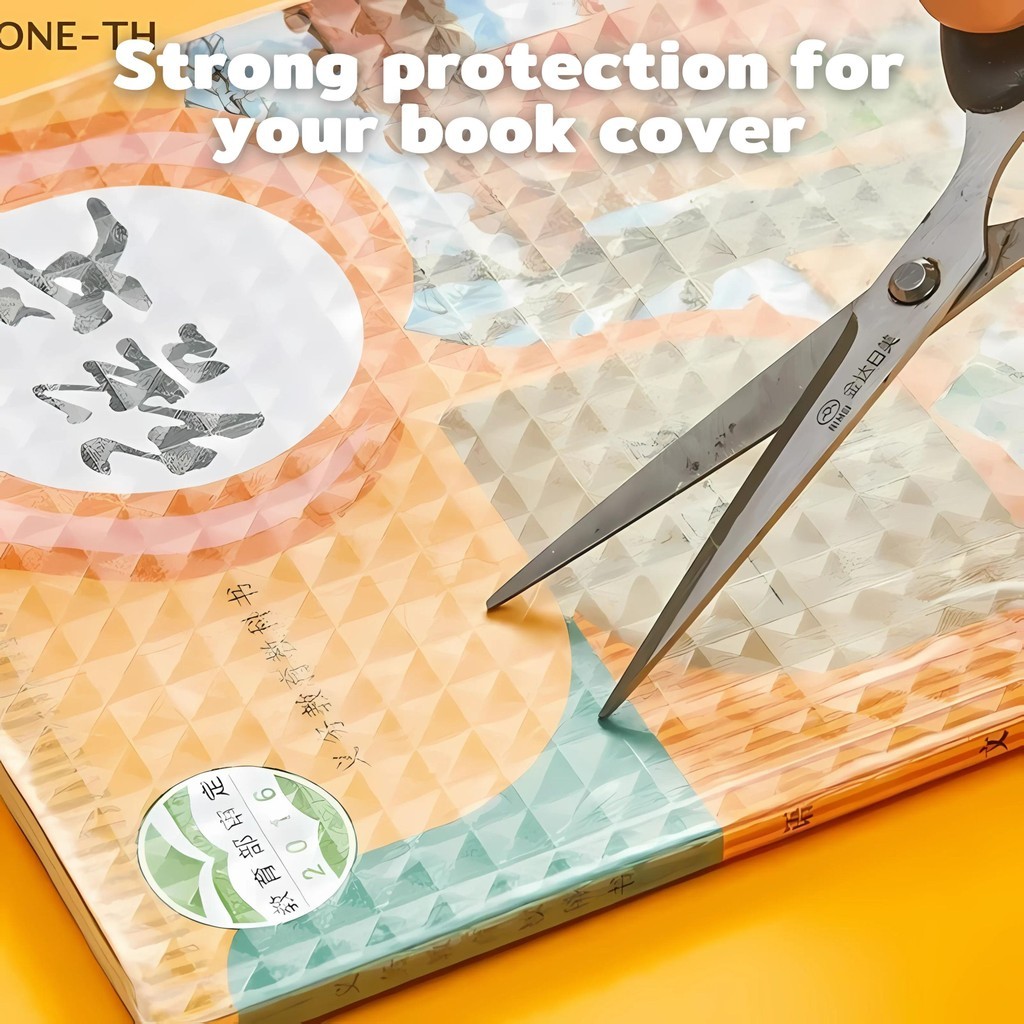 10/30Pcs Self-Adhesive Book Cover Student Book Cover Transparent Book ...