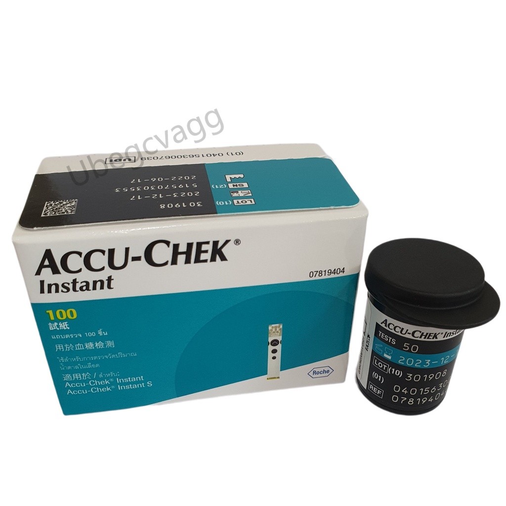 (Exp:2026-09) Accu-Chek Accuchek Instant Strip 50's / 100's Accu Chek Instant S | Shopee Malaysia