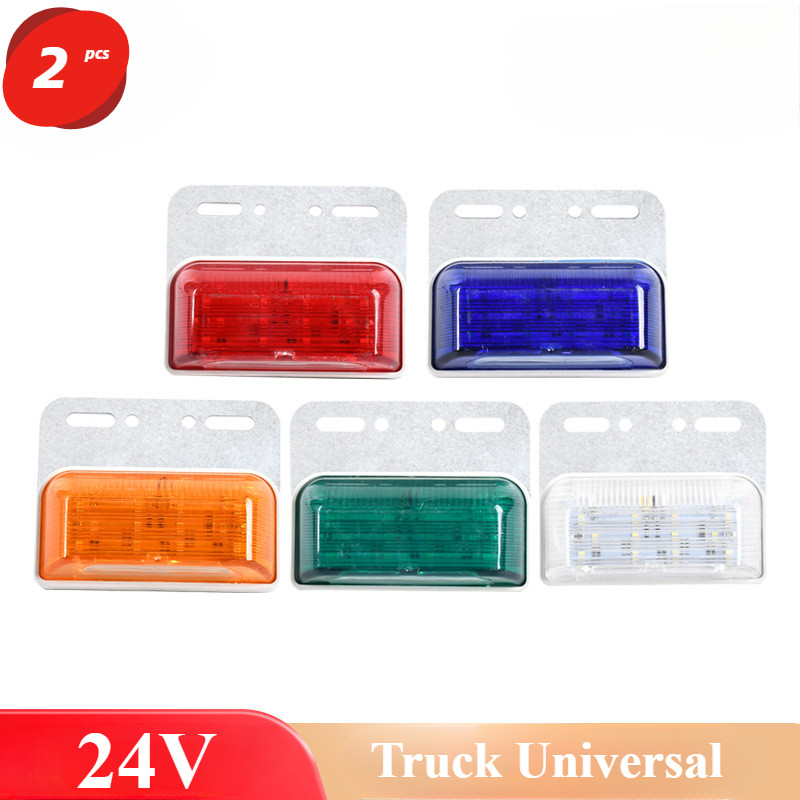 2PCS 24V Truck Side Light Truck Side Light Width Light Truck Signal ...