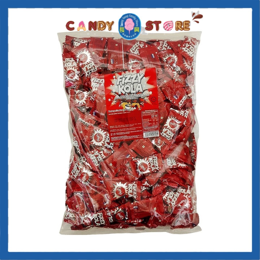 1kg Fizzy Kola Candy (Halal) | Shopee Malaysia