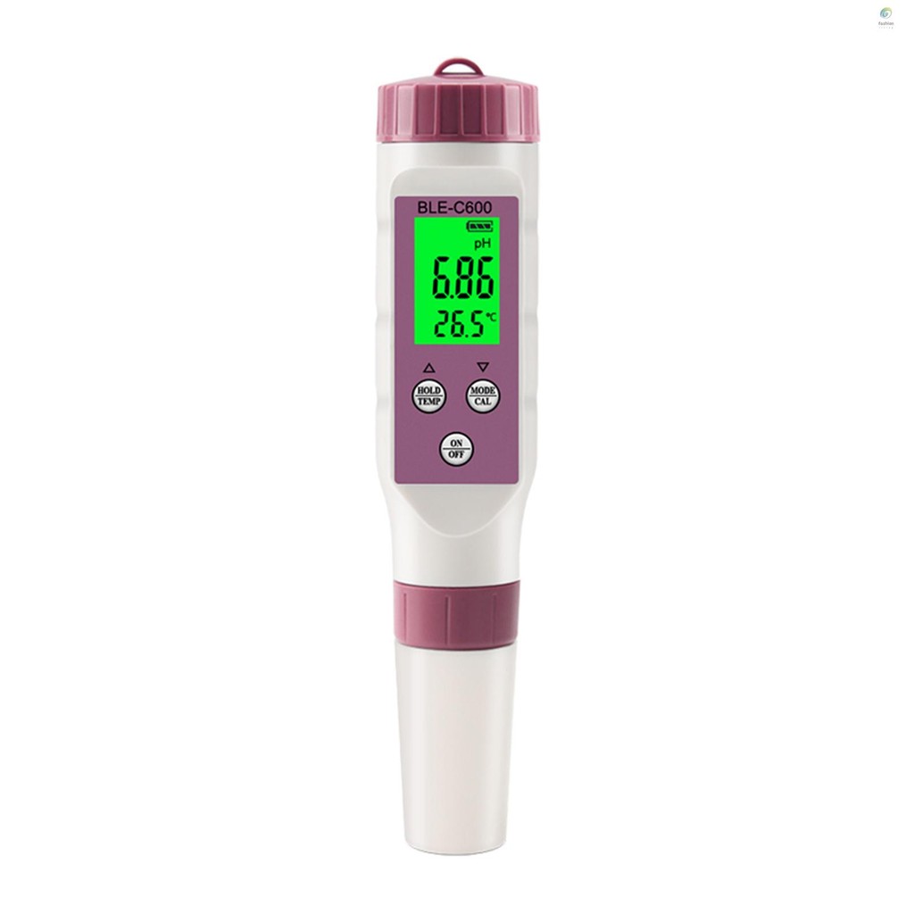 PH Meter Digital 7 in 1 PH/TDS/EC/ORP/S.G/Salinity/Temp Meter with ATC 0.01 Resolution High ...