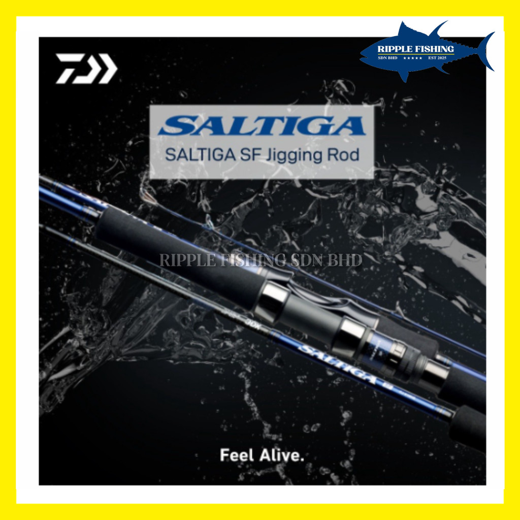 2022' DAIWA SALTIGA SF SPINNING / BAITCASTING ( BC ) JIGGING FISHING ROD | Shopee Malaysia