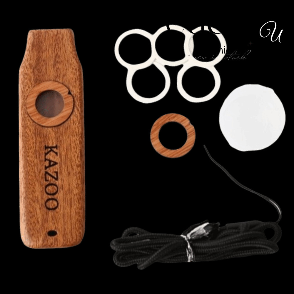 UAENAU Musical Instruments, Durable Design Lightweight Wooden Kazoo ...