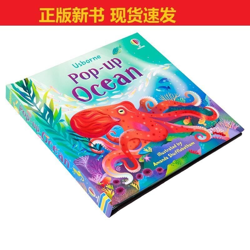 3d 3D Pop-up Book Ocean Animals English Original Pop-up Picture Book ...