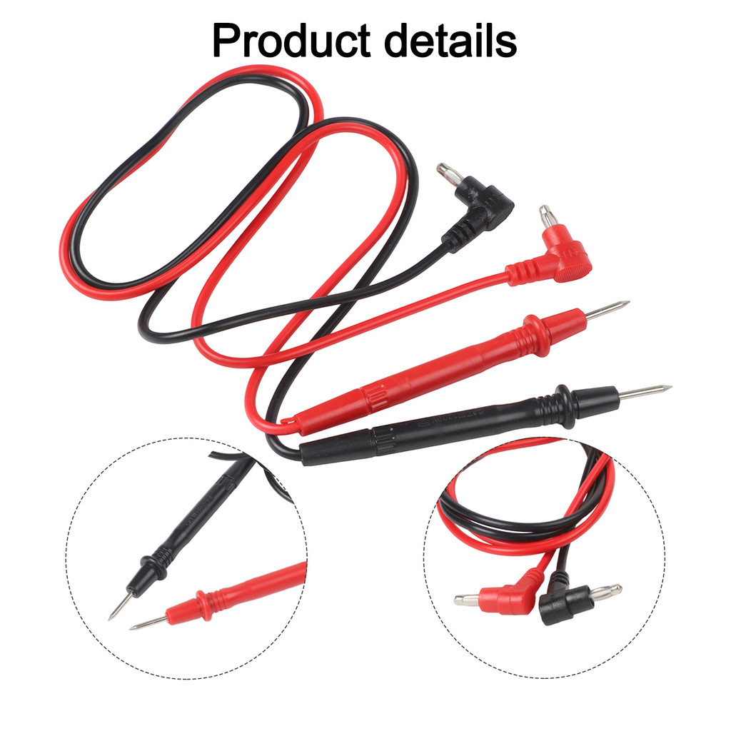 [Super]Digital Multimeter Clip Leads Voltmeter Probe Test Cable Wire ...