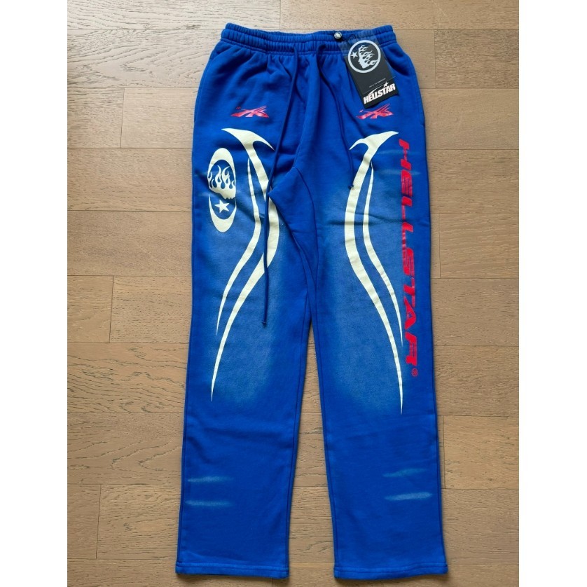 Real shot of Hellstar, washed and worn-out terry, high street retro ...