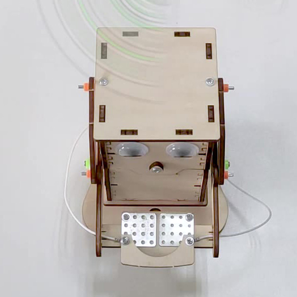 THEBEST Robot Eating Coin Wood DIY Model Teaching Learning Stem Project ...