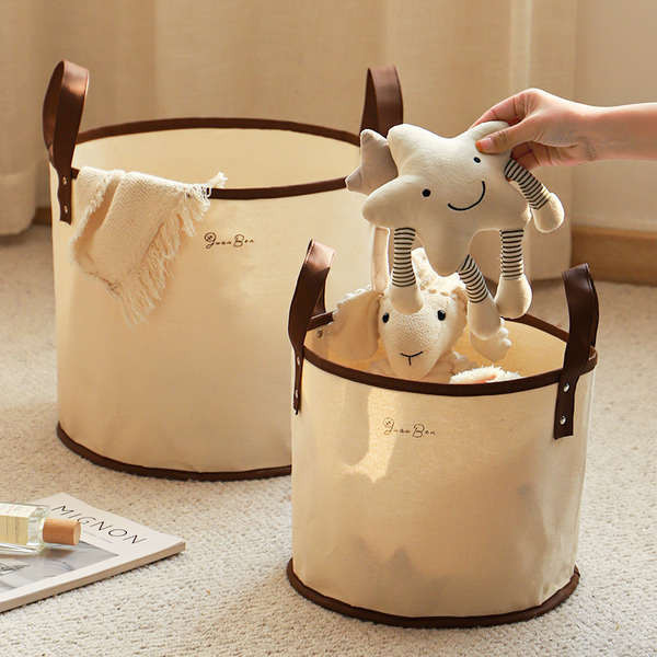 laundry basket laundry basket with wheels Kanvas isi rumah, bakul ...