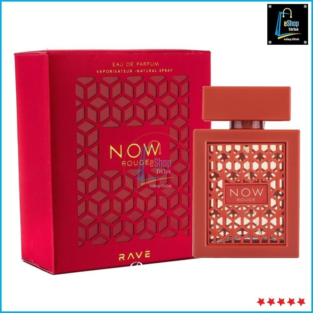 Rave Now Rouge 100ml Original Lattafa perfume Unisex RAVE NOW ROUGE ...