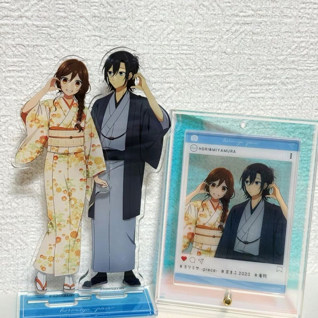 F & X Acrylic Ornaments Homemade Hori and Miyamura Double-insert Stand ...