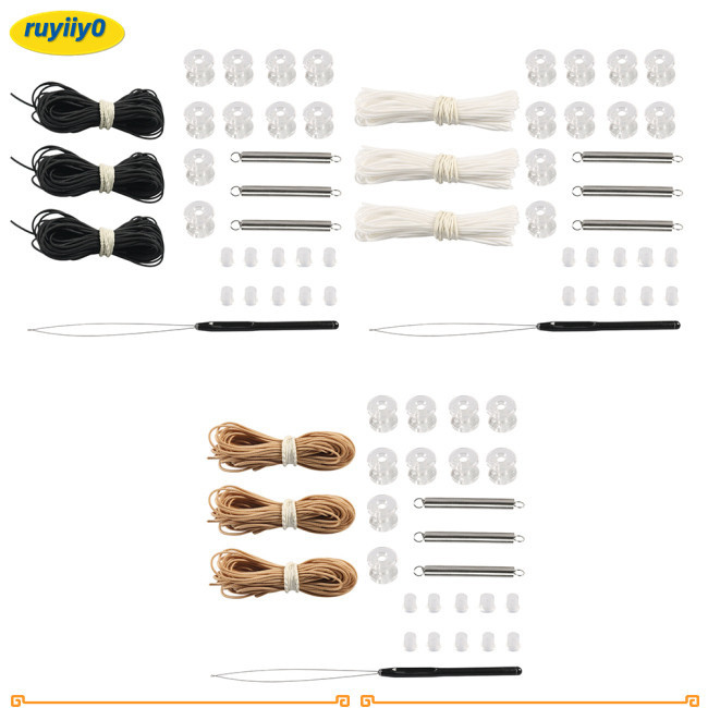 Ruy RV Pleated Shade Repair Kit Day Night Window Shade Restringing Kit ...